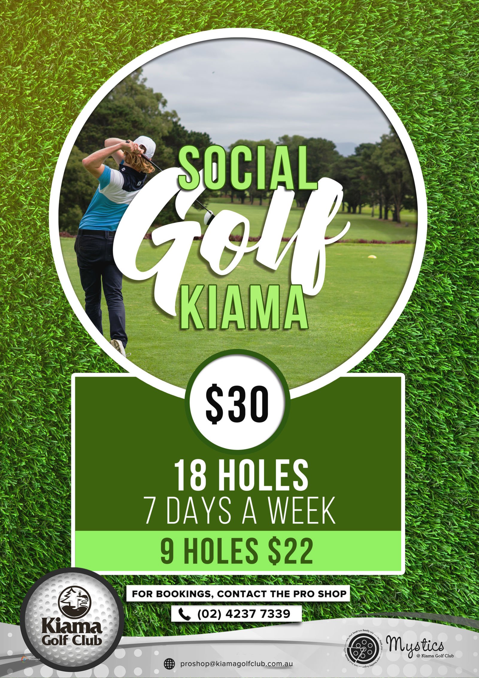 Course Information & Pricing - Kiama Golf Club